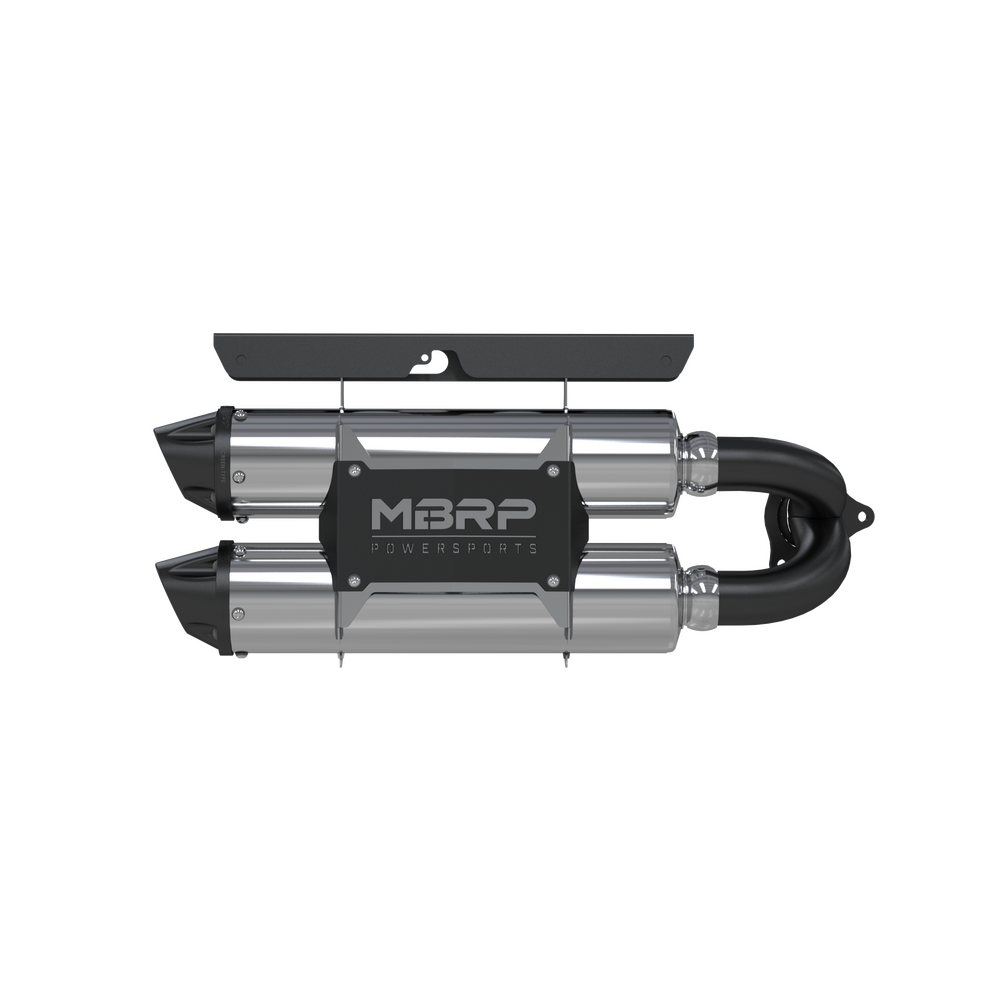 MBRP DUAL STACK S/O MFLR POL | Dirt Warrior Accessories