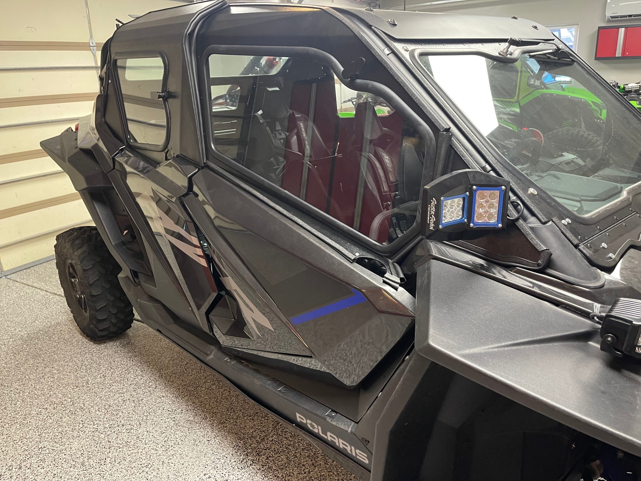 POLARIS RZR PRO XP / TURBO R 4-SEAT Cab Enclosure "THE VAULT" Upper Si ...