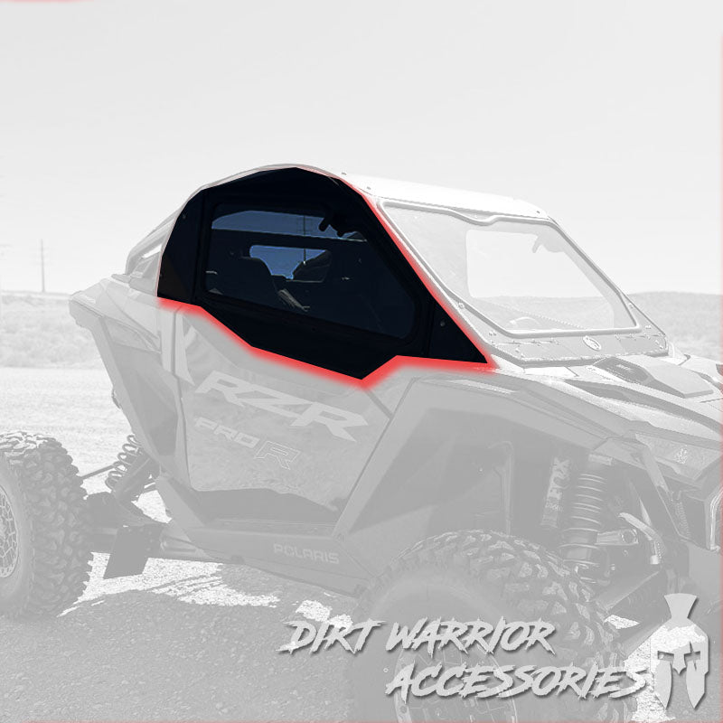 UTV Cab Enclosure - Polaris RZR Pro R 2-Seat 2025+ "THE VAULT" Upper ...