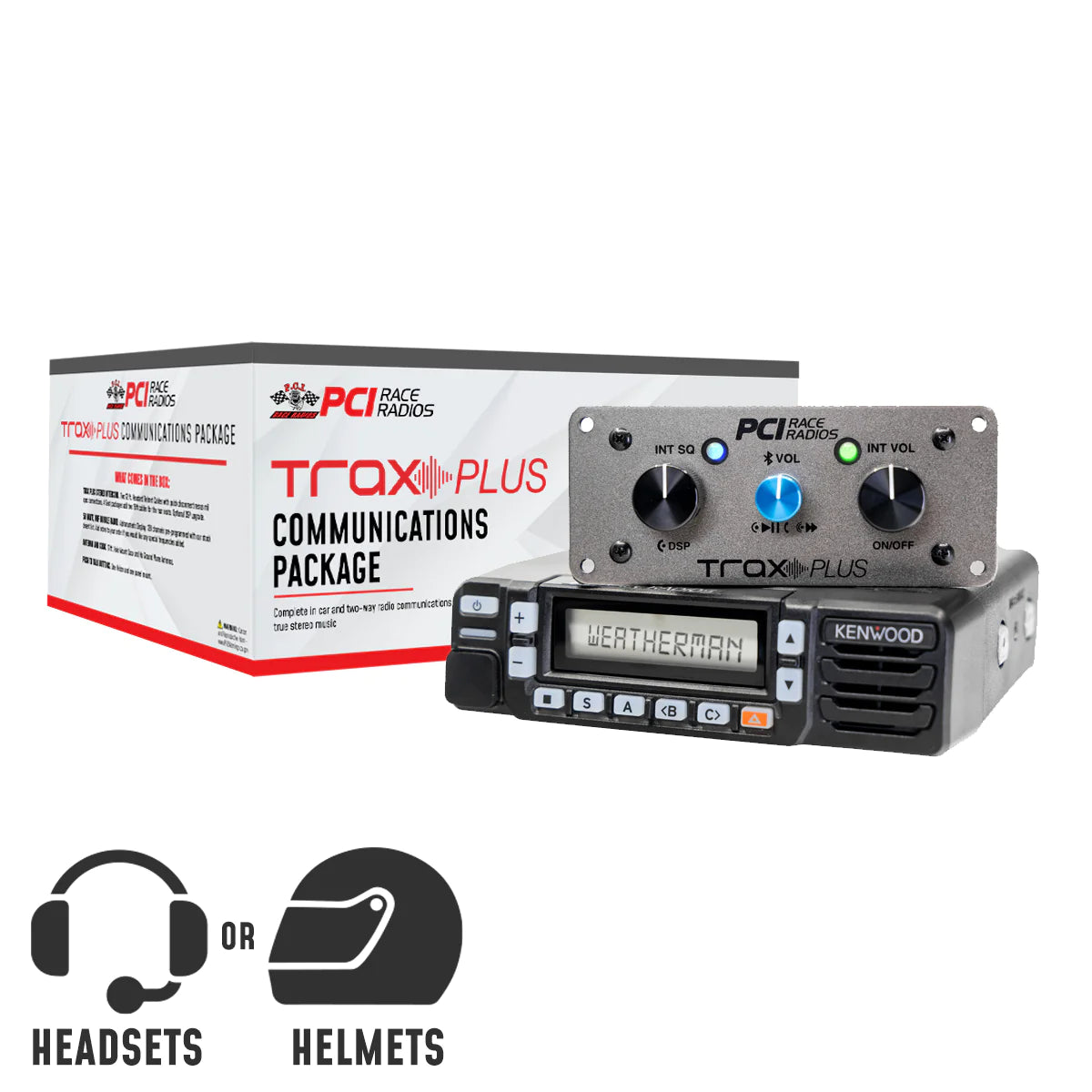 PCI Race Radios Trax Communications Package | Dirt Warrior Accessories