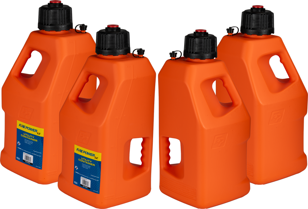 FIRE POWER LC UTILITY CONTAINER 5 GAL - ORANGE | Dirt Warrior Accessories