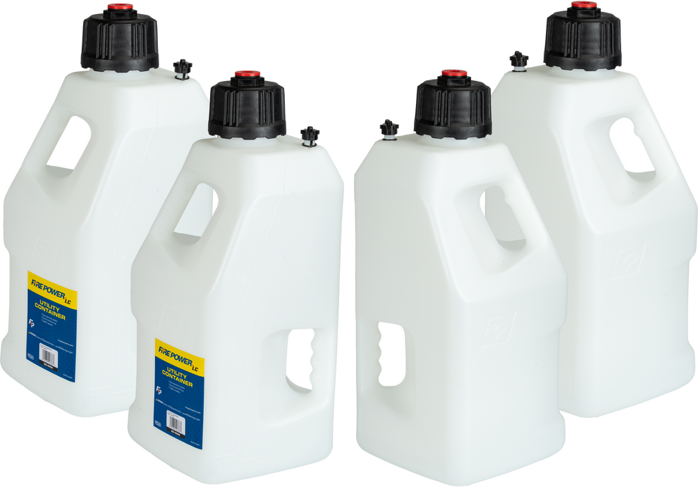 FIRE POWER LC UTILITY CONTAINER 5 GAL - WHITE | Dirt Warrior Accessories