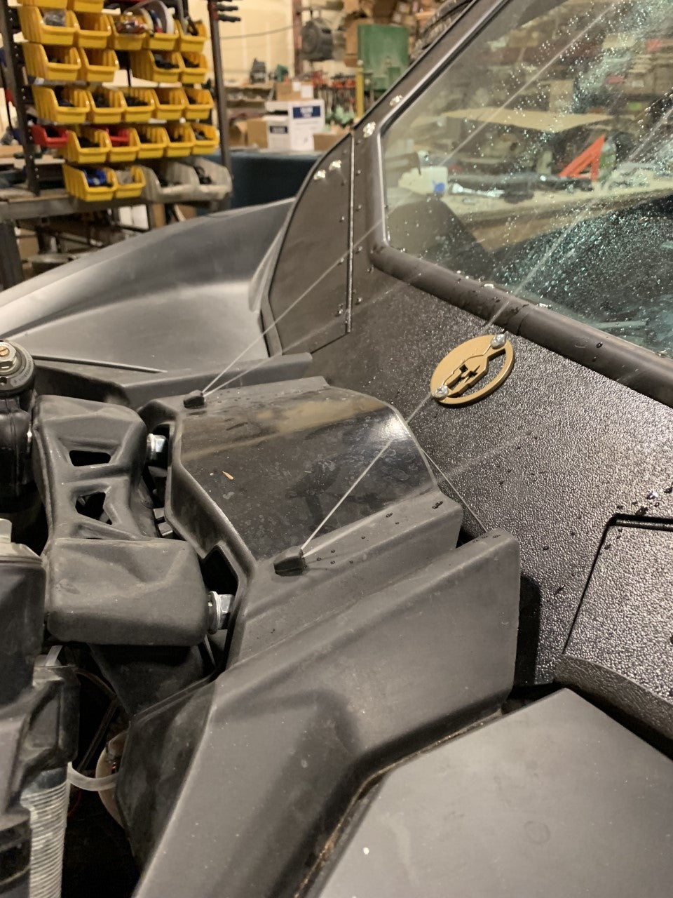 Polaris RZR Can Am Washer System Universal 12V Windshield Washer Kit ...