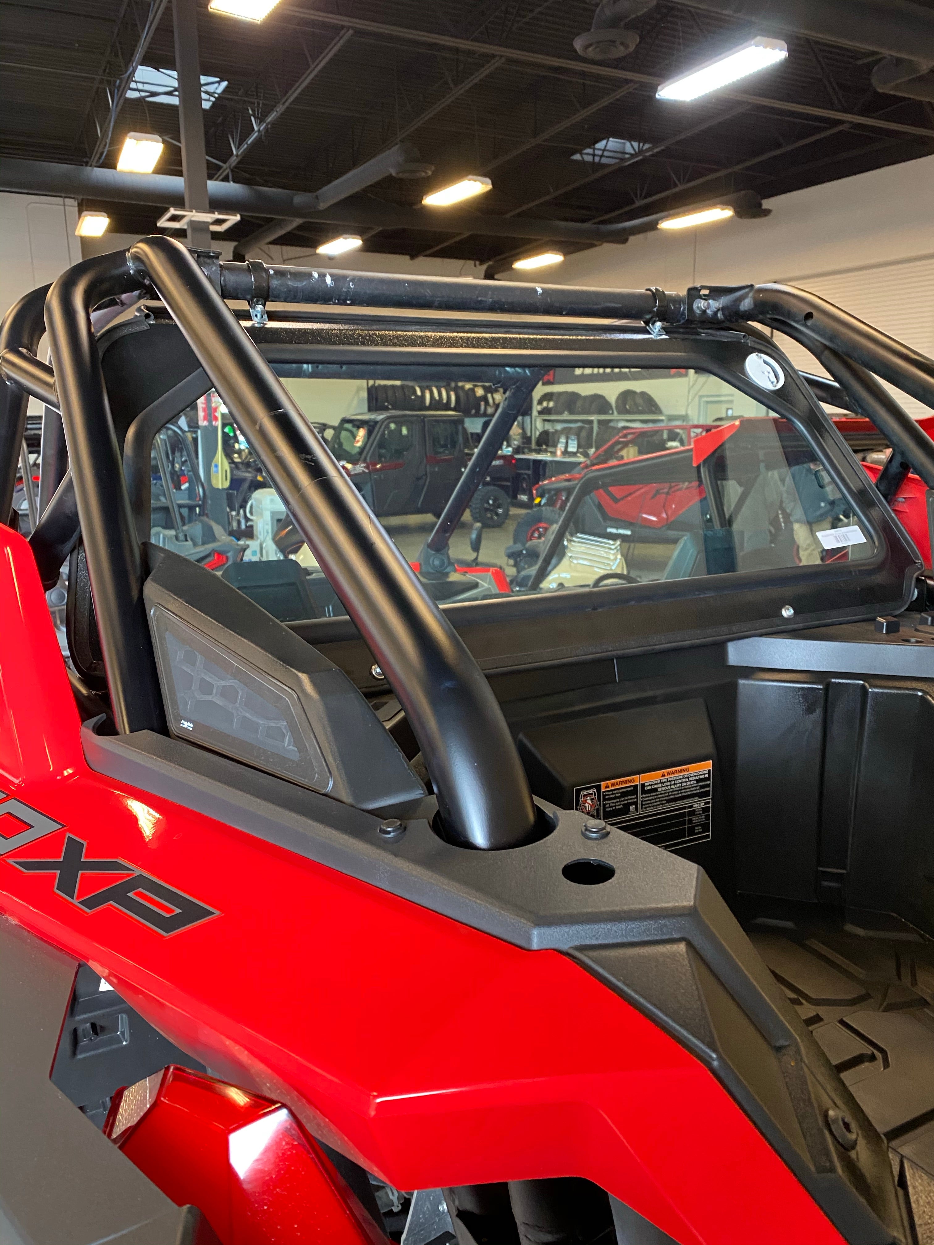 POLARIS RZR PRO XP / TURBO R REAR WINDSHIELD 2019-24 | Dirt Warrior ...
