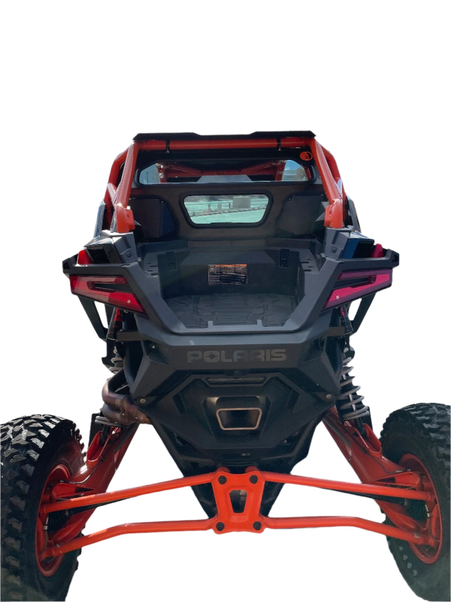 POLARIS RZR PRO R REAR WINDSHIELD W/ROCKFORD FOSGATE SYSTEM 2022-24 ...