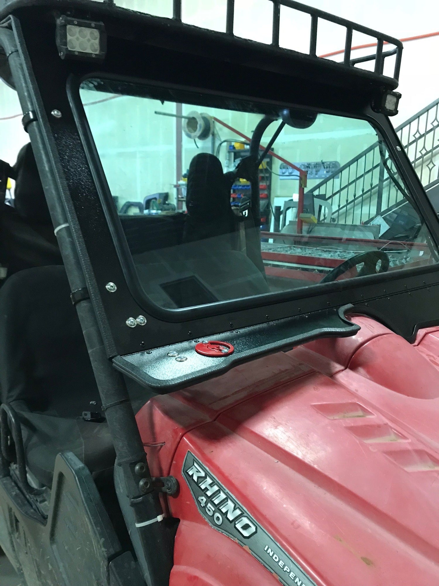 YAMAHA RHINO FRONT WINDSHIELD 2005-2012 | Dirt Warrior Accessories